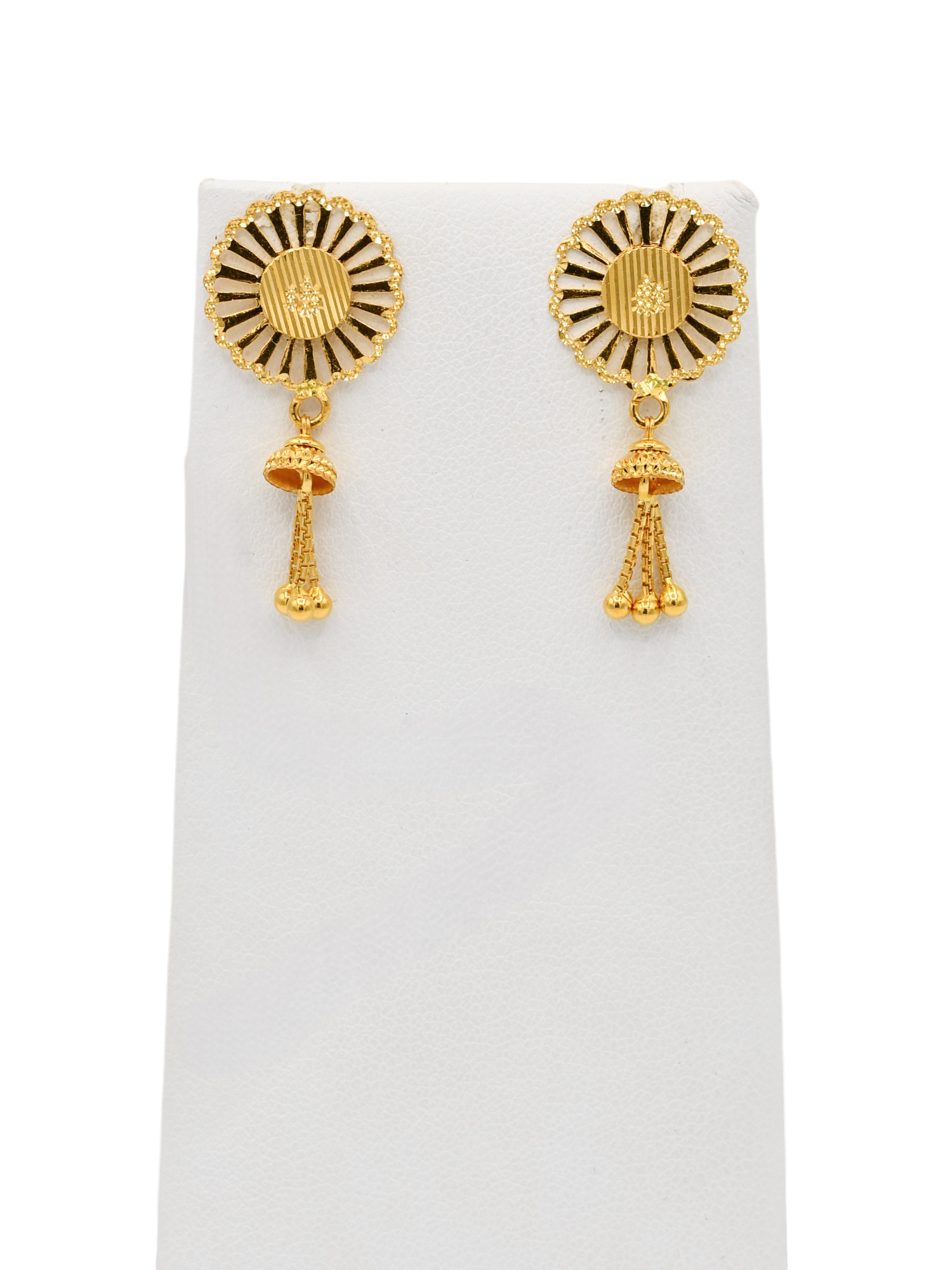 22ct Gold Earrings | Roop Darshan