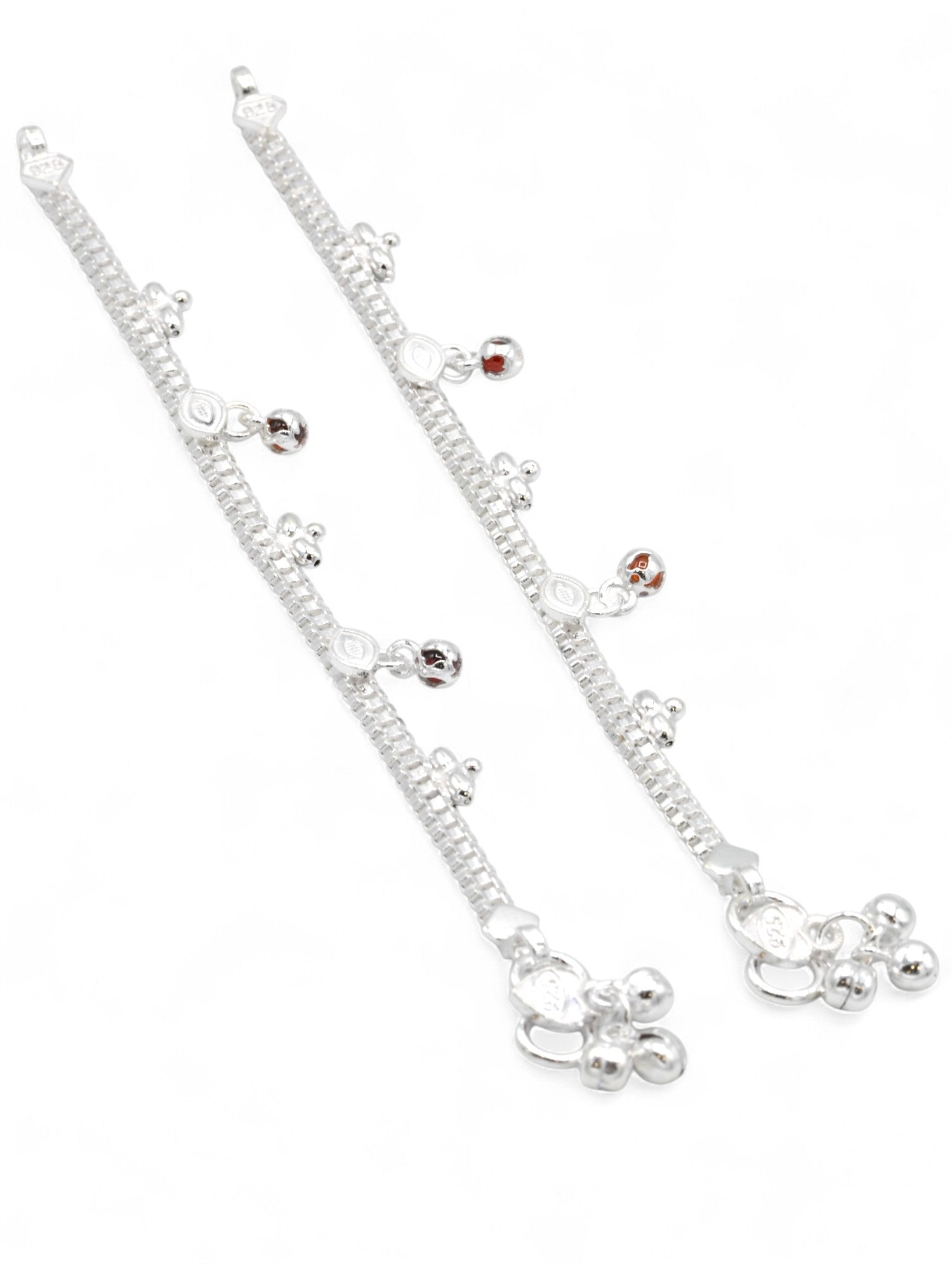 Silver Baby Anklet – Roop Darshan