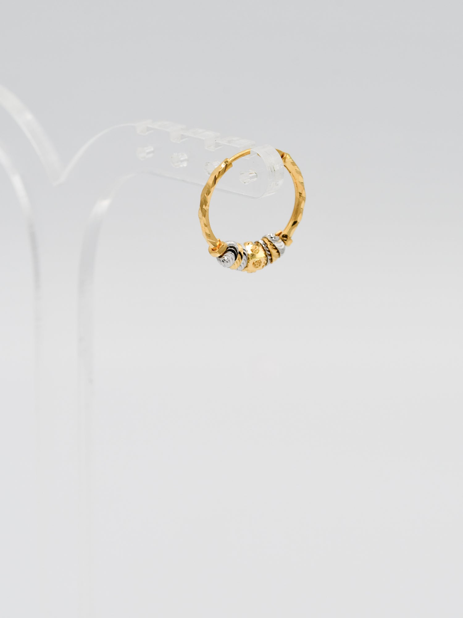 22ct Gold Two Tone Ball Bali – Roop Darshan
